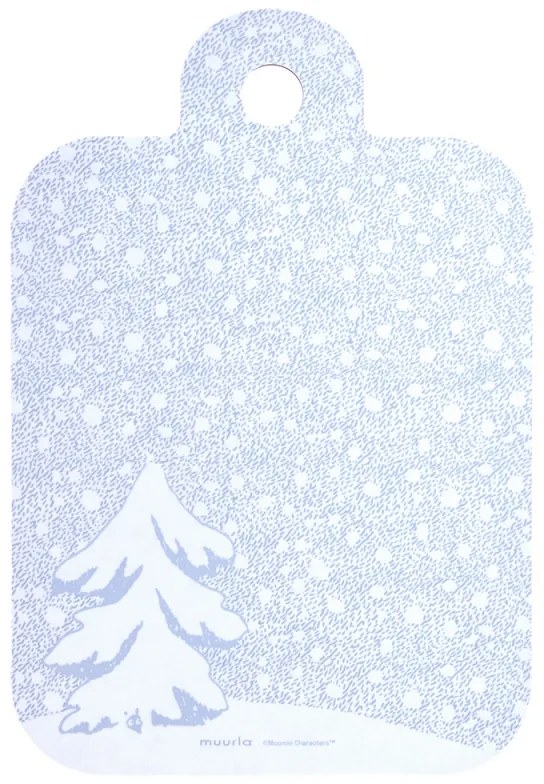 Prkénko Moomin Let it snow 21x30cm