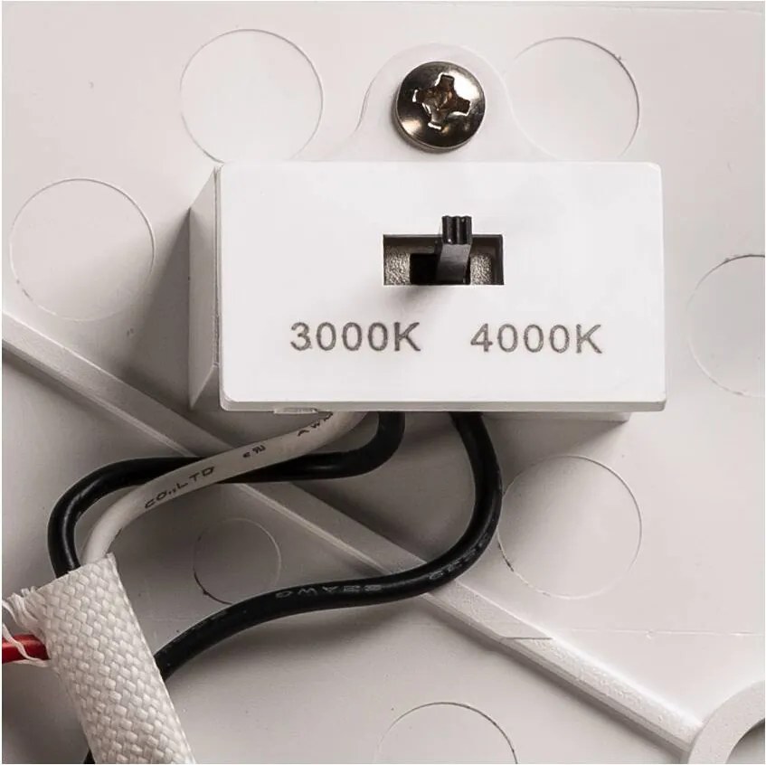 LA 1005089 RUBA 27 CW venkovní LED nástěnné a stropní přisazené svítidlo bílé CCT switch 3000/4000 K - BIG WHITE (SLV)