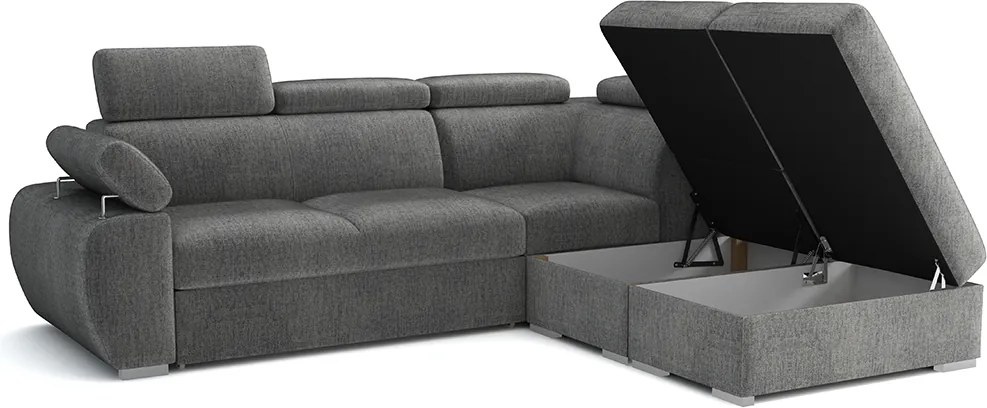 Sedací souprava BASTON | 260x230 cm | rozkládací + úložný prostor | VÝBĚR TKANIN