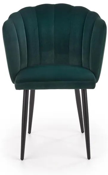 HALMAR K386 židle tmavě zelená
