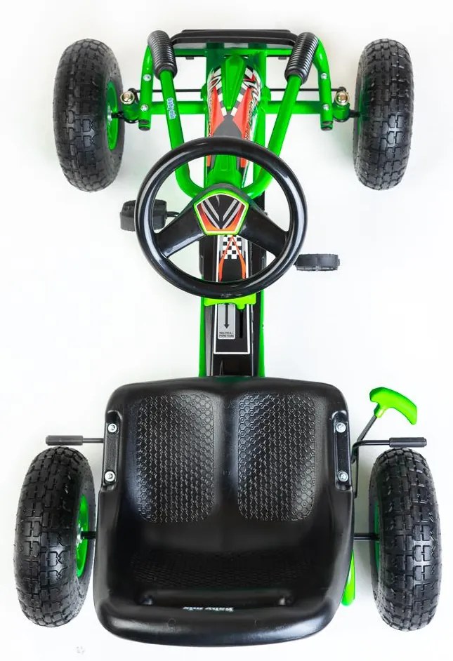 Dětská šlapací motokára Go-kart Baby Mix Razor modrá