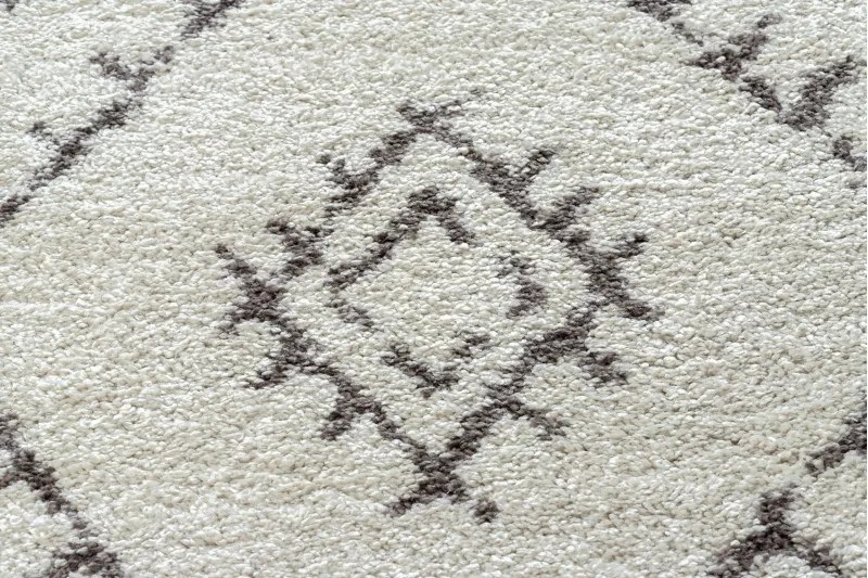 Dywany Łuszczów, Kusový koberec Berber Fez G0535 cream and brown, 200x290, béžová, ložnice