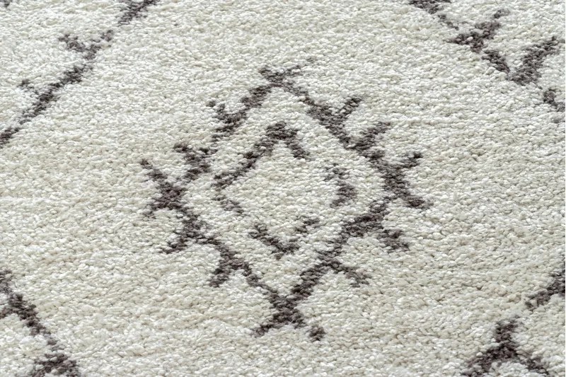 Dywany Łuszczów Kusový koberec Berber Fez G0535 cream and brown - 80x150 cm