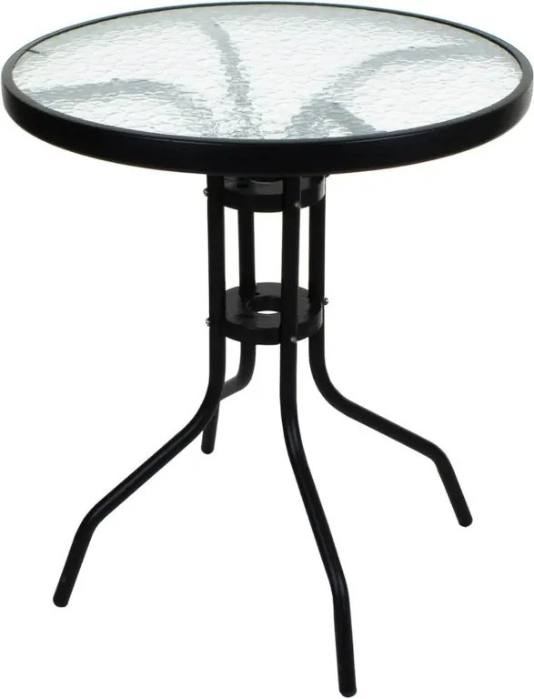 Zahradní set TREGO ISLAND - 2 židle a kulatý stůl ø 60 cm, zelená