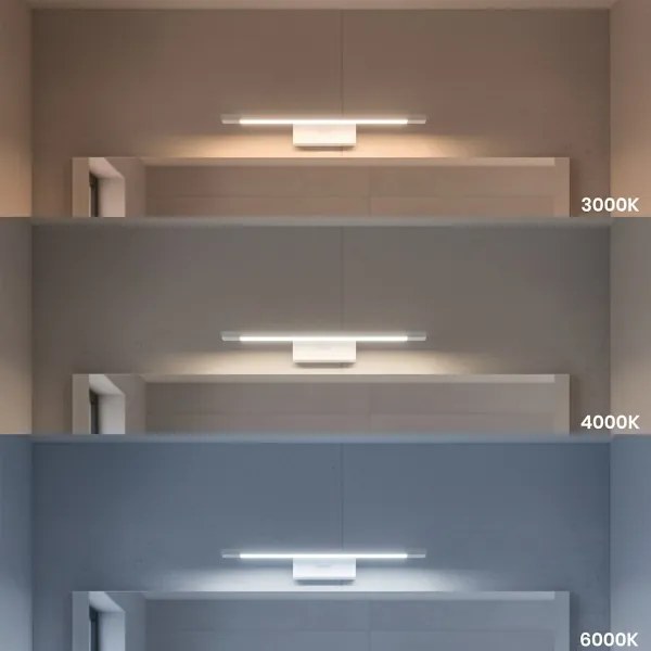 LED Koup. osvětlení zrcadla KLIMT LED/8W/230V 3000/4000/6000K 40 cm IP44 bílá