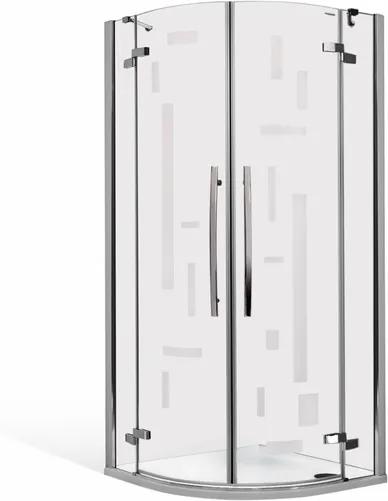 Čtvrtkruhový sprchový kout 900 × 900 mm
 - Čtvrtkruhový sprchový kout GR2 Design+ Roltechnik OUTLET