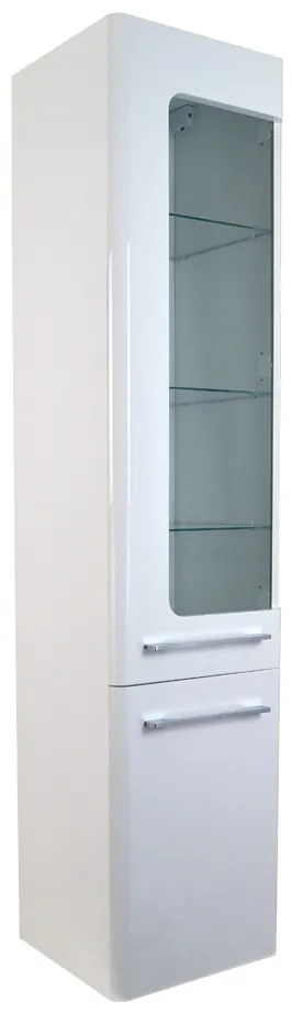 BPS-koupelny Doplňková koupelnová skříňka vysoká V6 35 cm - Poškozeno