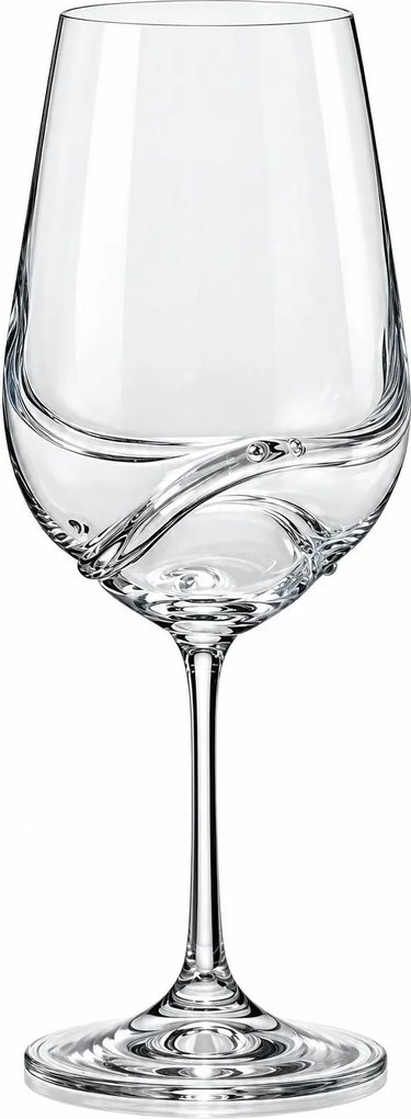 Crystalex sklenice na víno Turbulence 550 ml 2 ks