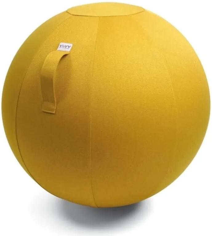Sedací / gymnastický míč VLUV LEIV Ø 75, žlutá