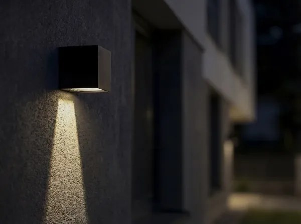Kanlux 28996-LED Solární nást. svít. REKA LED/3W/230V 3000/4000/6500K IP65 antr.
