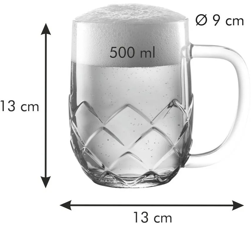 TESCOMA půllitr myBEER Lupulus 0,5 l , 0,5 l