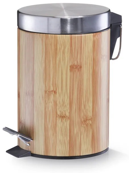 Koupelnový koš BAMBOO, odpadkový koš - 3 l, ZELLER