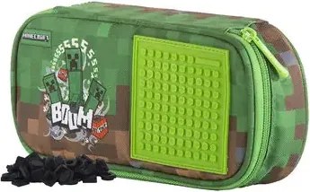 PIXIE CREW MINECRAFT Studentský penál / 14x6x25cm