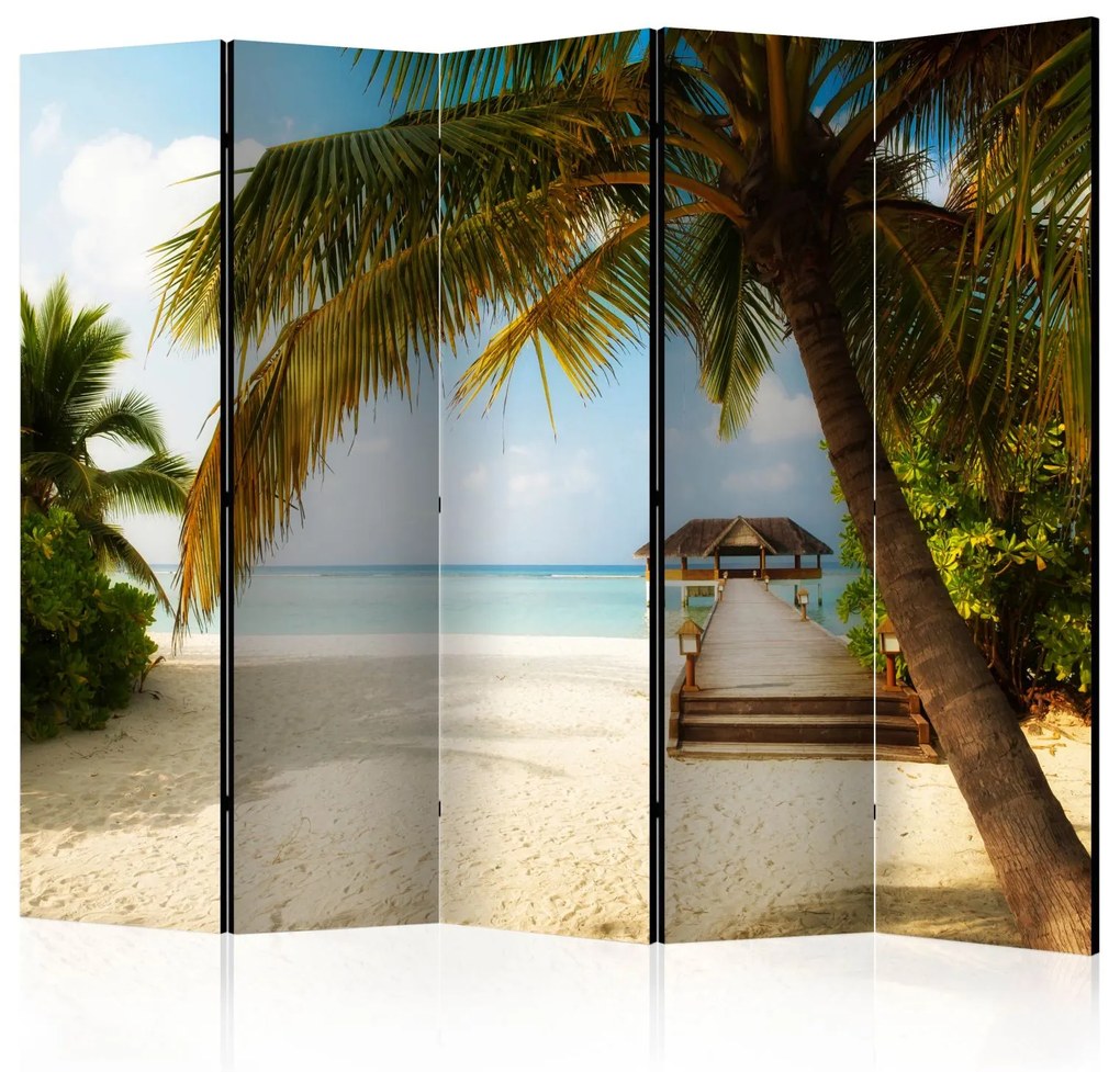 Paraván - Paradise beach II [Room Dividers] 225x172