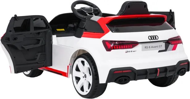 Elektrické autíčko Audi RS6 Avant GT bílé