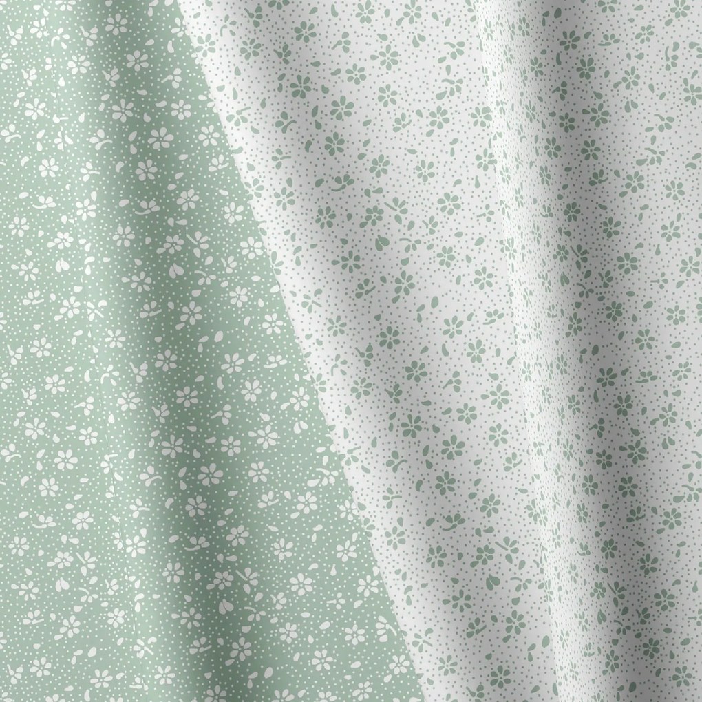 Bavlněný povlak na polštář Venkov - mint Velikost: 70 x 90