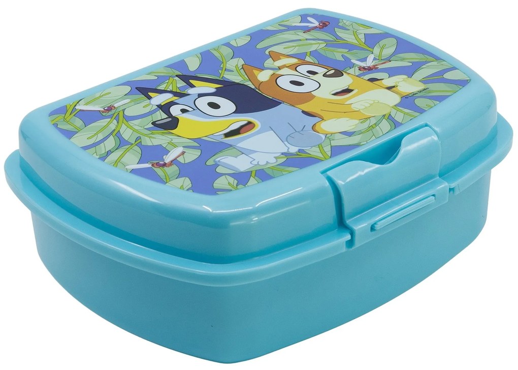 Box na svačinu Bluey s klipsou