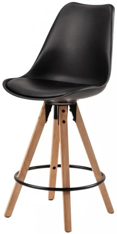 Pultová židle Edima III Black / oak