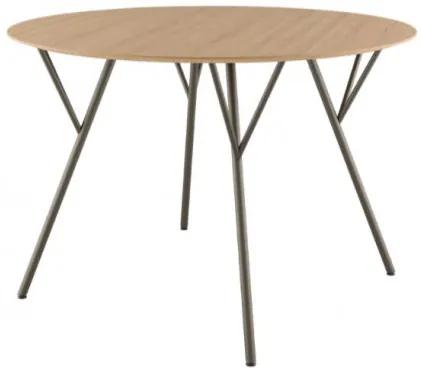 LD seating konferenční stolek TRIVI TR-T730/1100 Barva podnože bronzová podnož Moření RIM dub přírodní