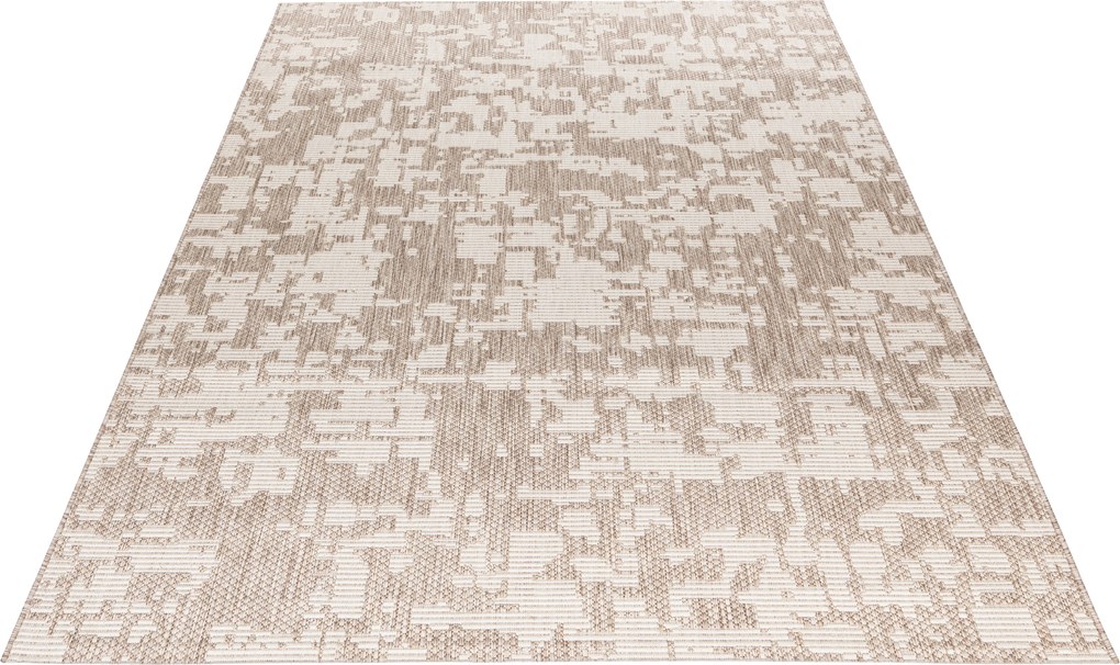 Obsession, AKCE: 120x170 cm Kusový koberec My Tallinn 542 Taupe – na ven i na doma, béžová, chodba / předsíň
