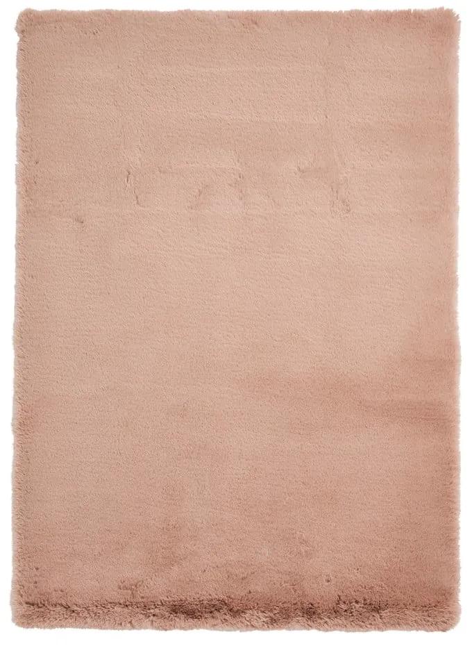 Světle hnědý koberec Think Rugs Super Teddy, 80 x 150 cm