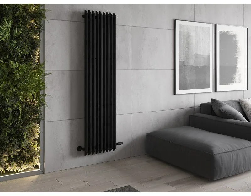 Mexen Aurora, topné těleso 1800x450 mm, 1347 W, černá, W212-1800-450-00-70