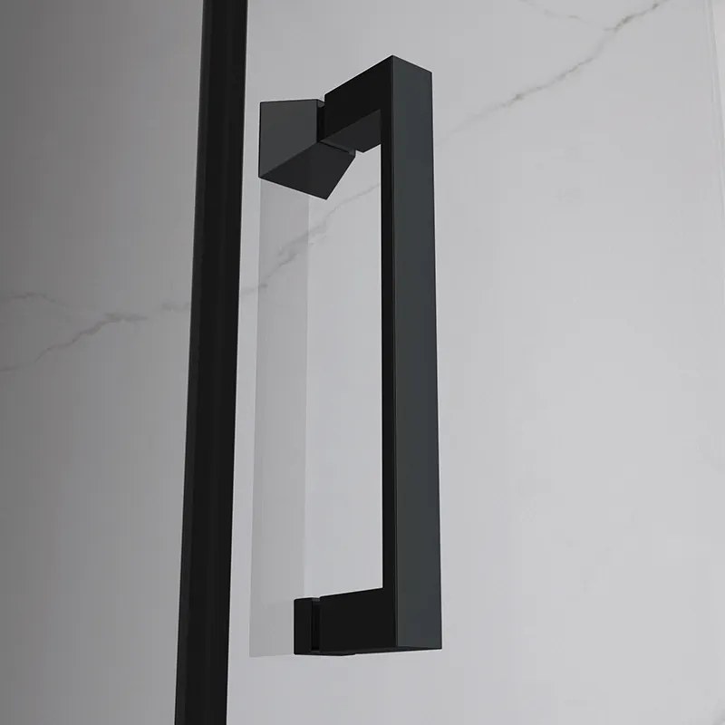 BPS-koupelny Obdélníkový sprchový kout HYD-OK122 120x80 černá/transparent