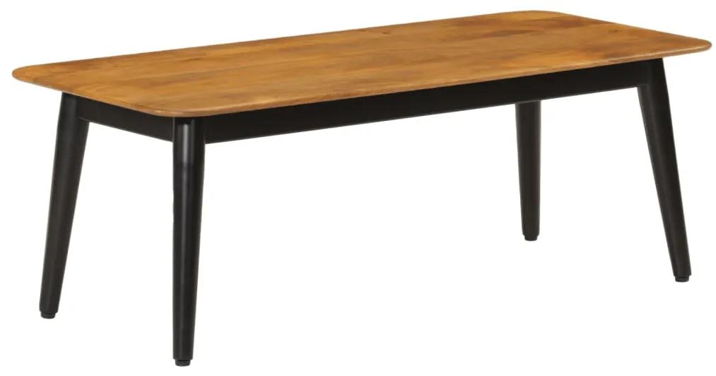Konferenční stolek 110 x 50 x 40 cm masivní mangovník a železo,  356976