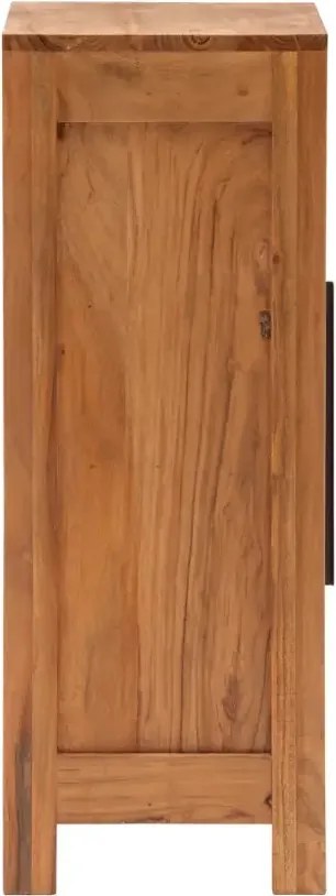 furniture-nabytek.cz - Koupelnová skříňka Osvaro - Černé kovové úchytky
