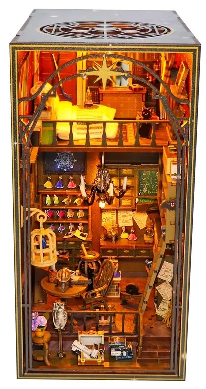 2Kids Toys 3D skládačka Zarážka na knihy Domek kouzelnice Miry