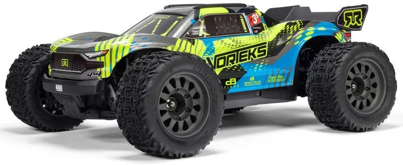 Arrma vortex 223s blx 1:10 4wd rtr dsc tyrkysové