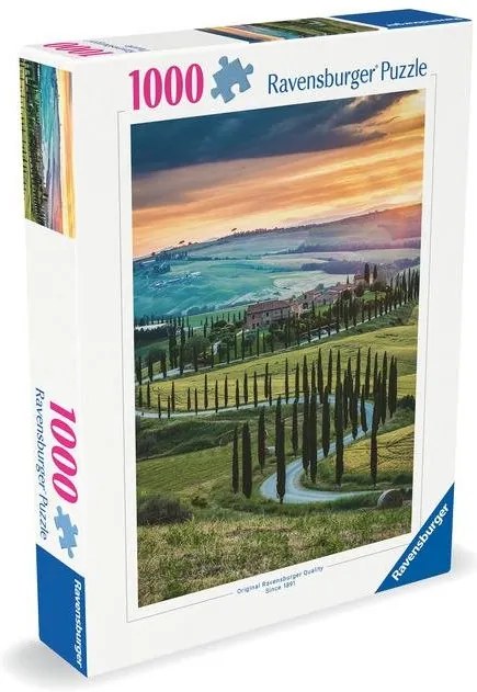 Ravensburger 120012085 údolí val d'orcia, toskánsko