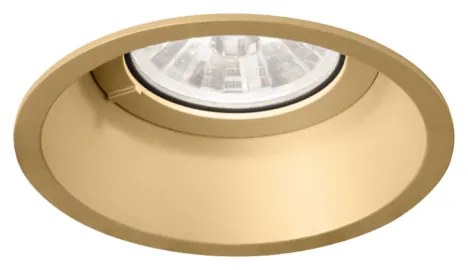 Wever & ducré kulaté stropní zapuštěné svítidlo deep ceiling rec 1.0 led 1800-3000k m tree šampaňské