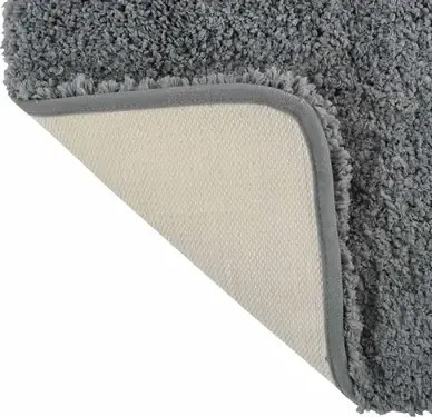 MSV MICROFIBER koupelnová předložka světle šedá 50 x 70 cm / mikrovlák