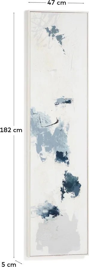 Ručně malovaný obraz s rámem/na plátně 182,5x47,5 cm Erale – Kave Home