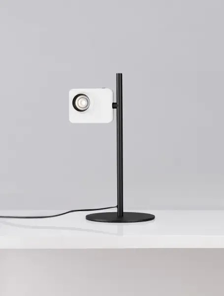 LED stmívatelná bílá stolní lampa Kedros