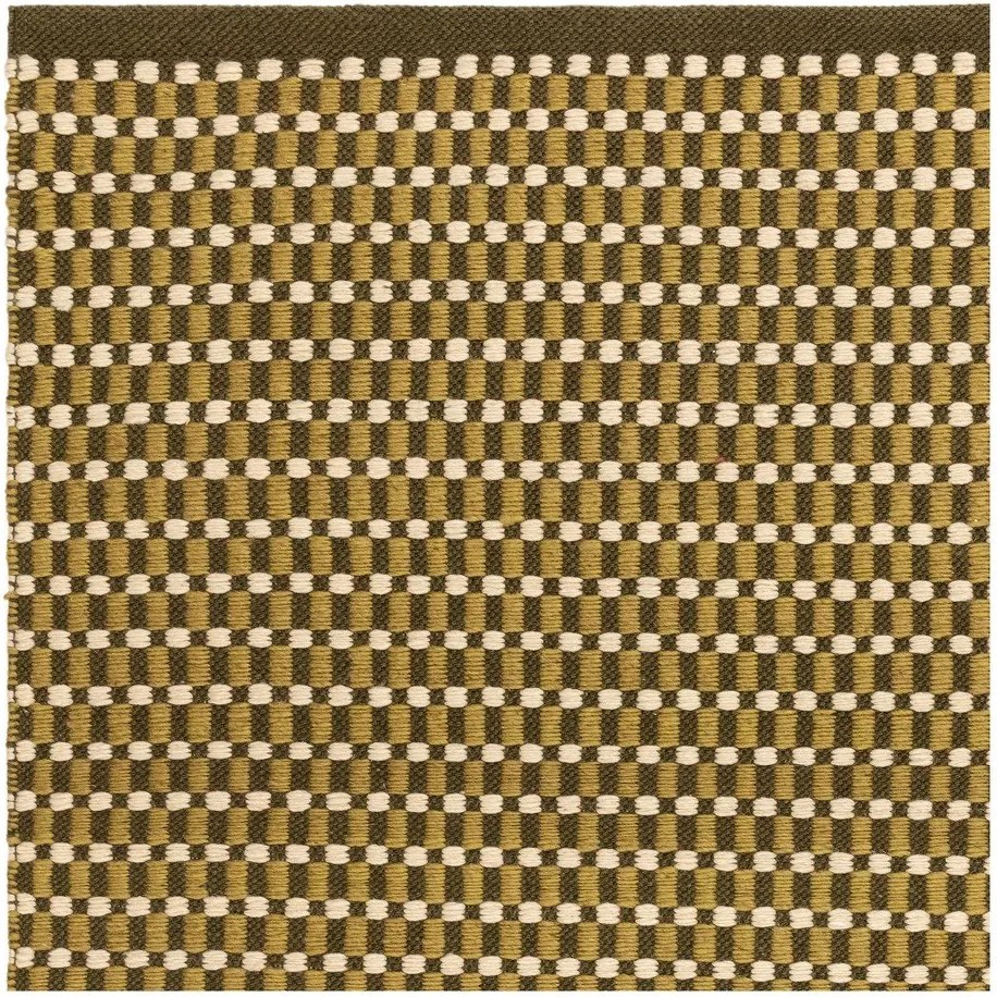 Khaki ručně tkaný koberec s příměsí vlny 160x230 cm Ember – MADE