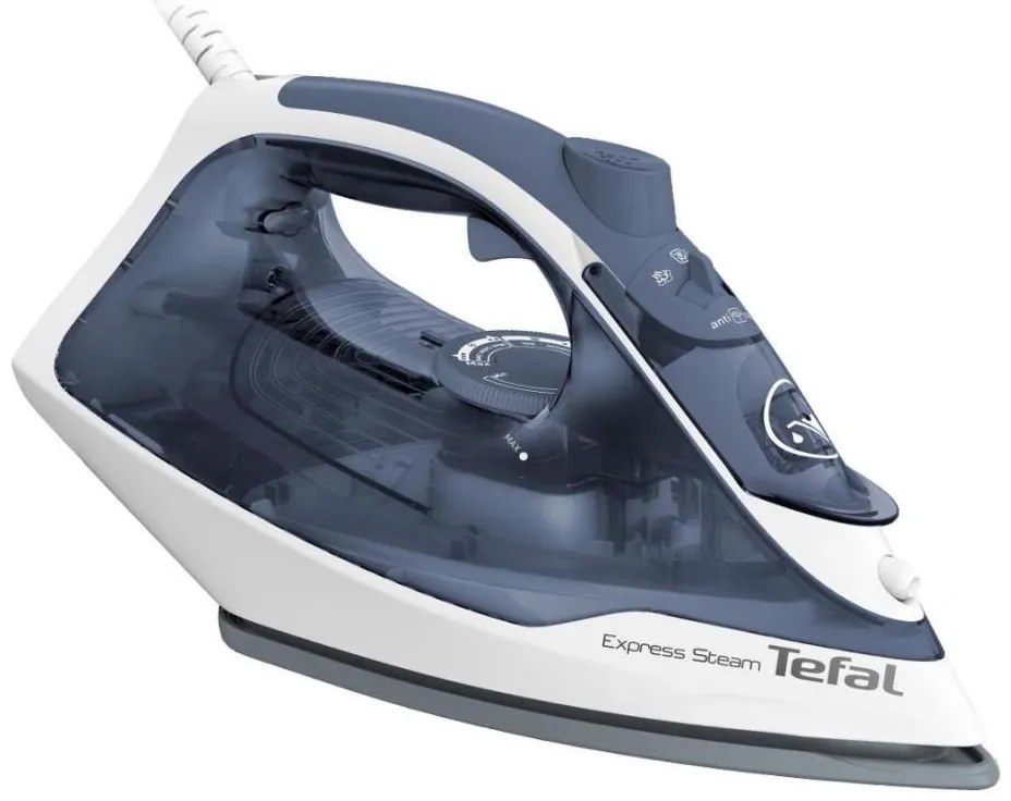 Tefal - Napařovací žehlička EXPRESS STEAM 2400W/230V bílá/modrá