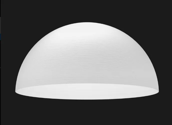 Doxis Dome 900 textured Závěsné led designové svítidlo Barva: Corten, Chromatičnost: 2700K Push dim