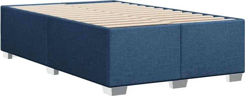 Rám postele bez matrace modrá 120x200 cm textil 3284470