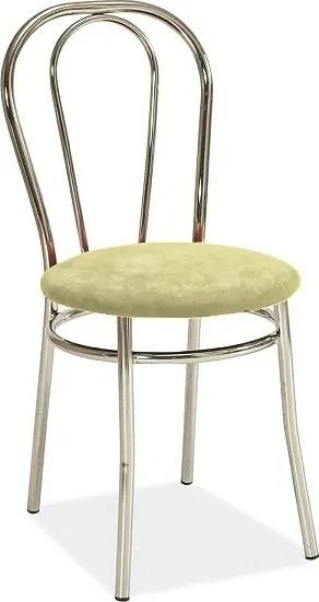 Casarredo Jídelní čalouněná židle TINA krémová