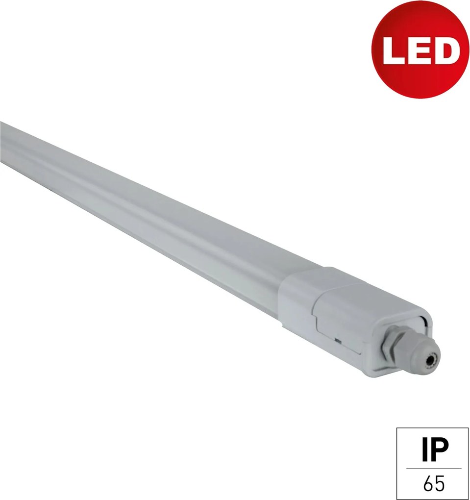 E2 LED Svítidlo do vlhkého prostoru Lite M 24W 2400lm 4000K IP65 1125x43x32 mm