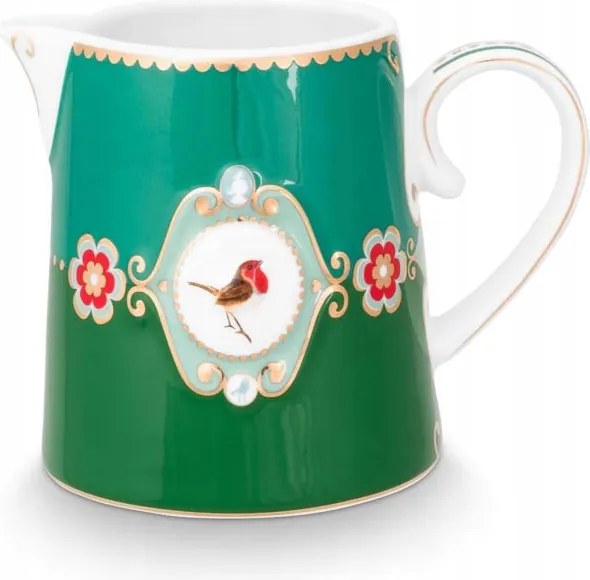 Džbánek Love Birds Medallion Emerald-Green, 270 ml