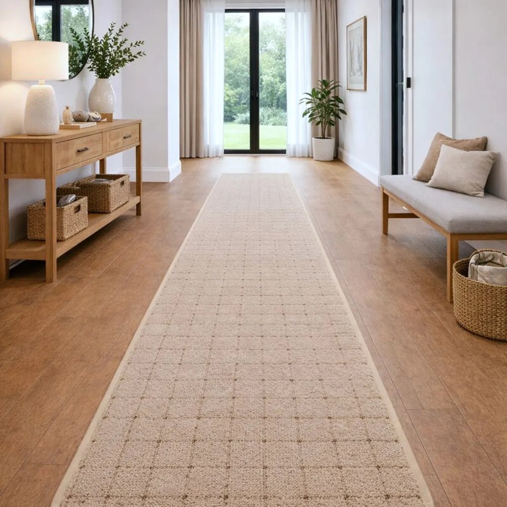 Condor Carpets, Běhoun na míru Udinese béžový new, šíře 150 cm, béžová, chodba / předsíň
