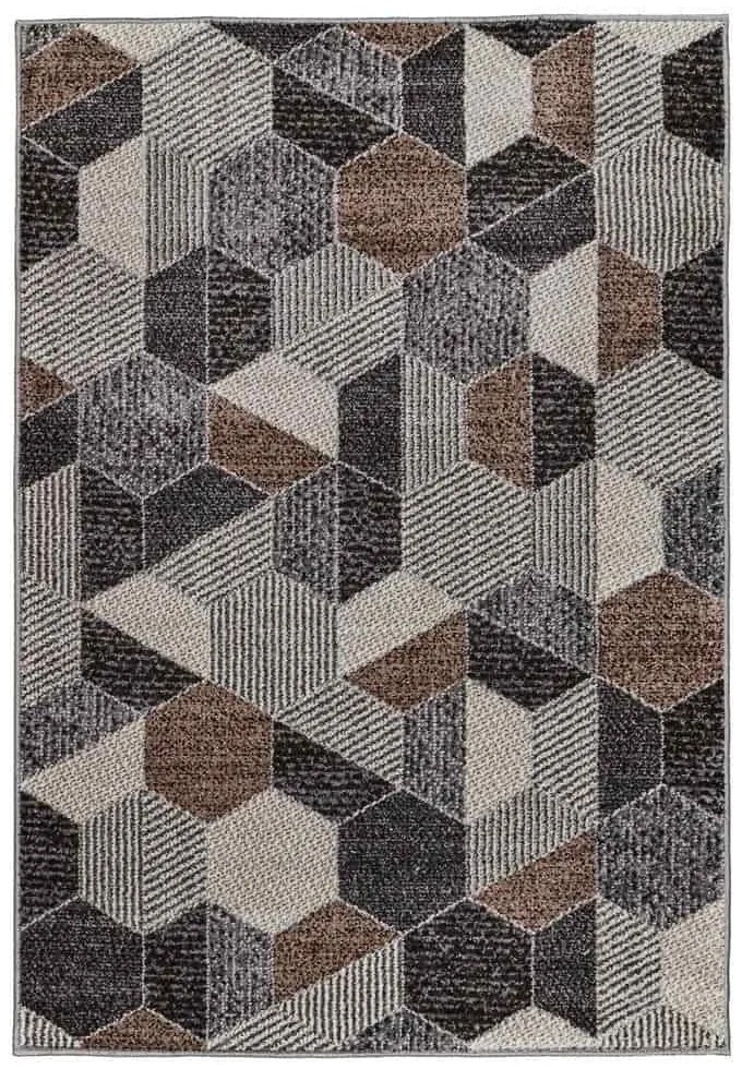 JUTEX Kusový koberec RAVE 24182 162 BARVA: Vícebarevný, ROZMĚR: 120x170 cm