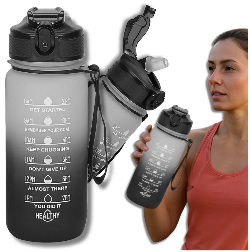 Camerazar Sportovní láhev TRESSARI 600 ml BPA Free z pevného PC pro zdravé pití