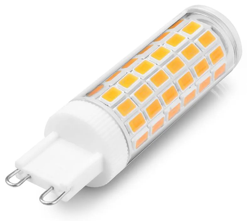 LED žárovka - G9 - 8W - 780Lm - PVC - teplá bílá