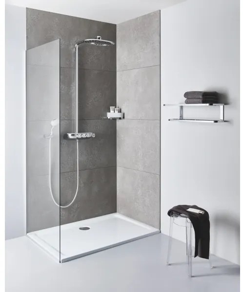 GROHE 41038000 - Rohová sprchová vanička SELECTION lesklý chrom