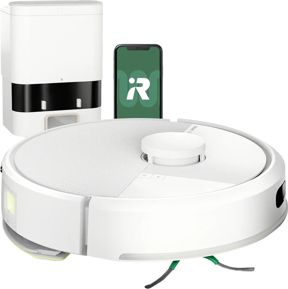 iRobot Roomba 105 Combo + AutoEmpty dock - white - Robotický vysavač s mopem