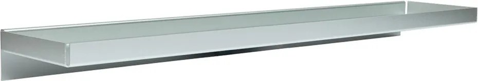 Kovová police ve stříbrné barvě 80 cm Bakku – OYOY Living Design
